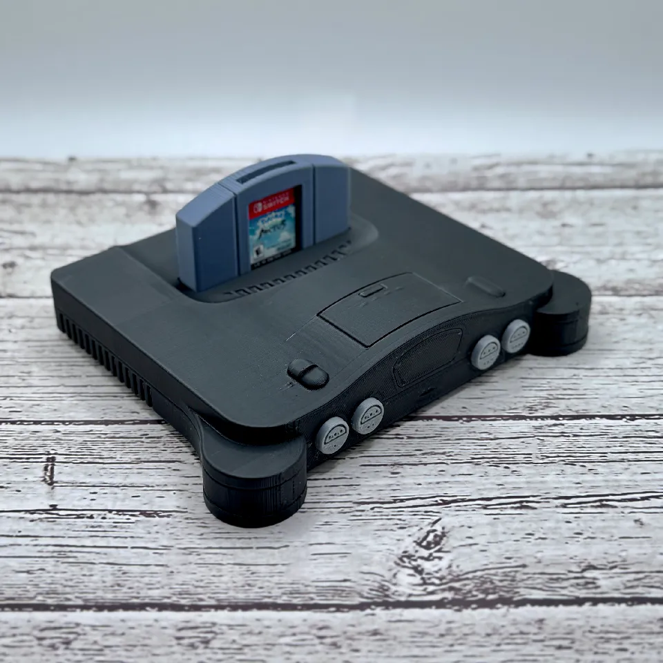 N64 Console Switch Game Holder by Noob3dPrinting | Download free STL ...