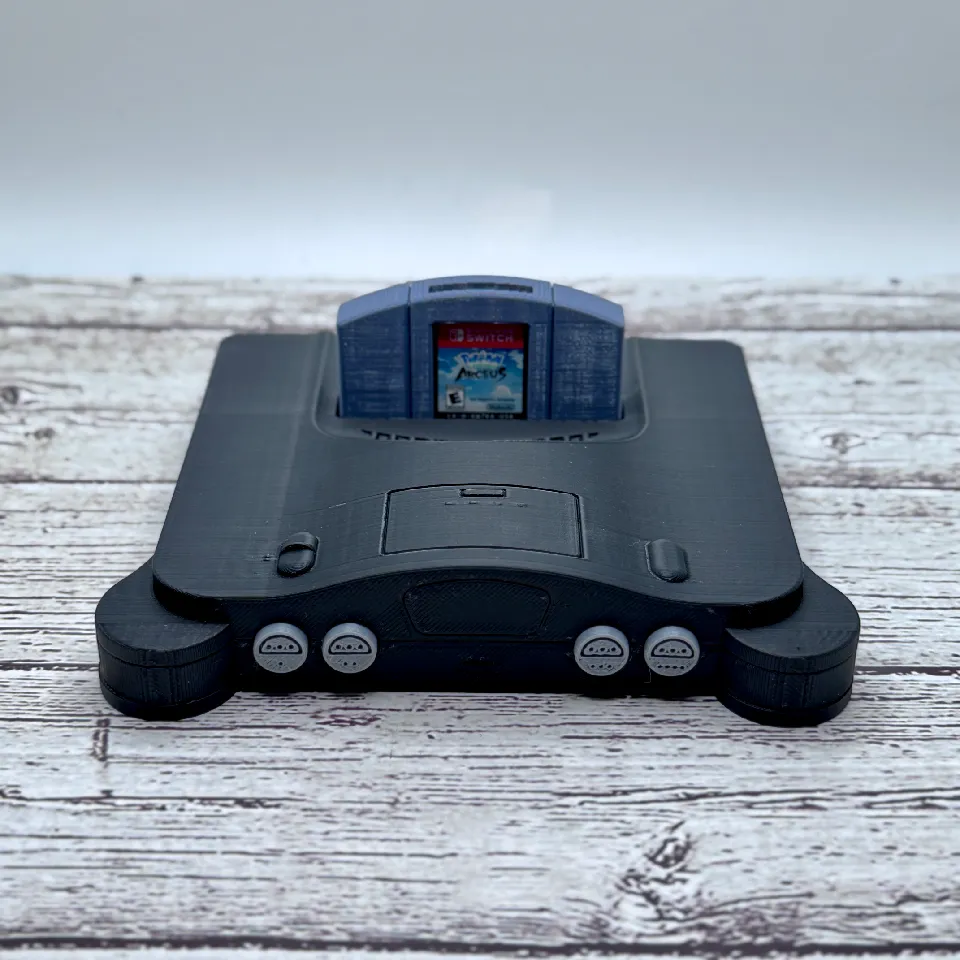 N64 Console Switch Game Holder by Noob3dPrinting | Download free STL ...