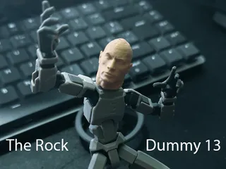 Dummy 13 - The Rock Face by FrenchHeadache | Download free STL model ...