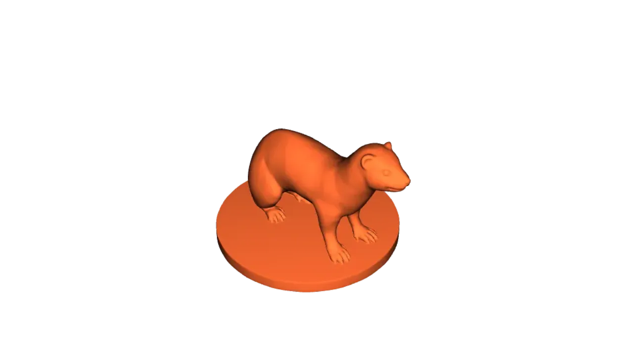 Ferret by Schlossbauer | Download free STL model | Printables.com