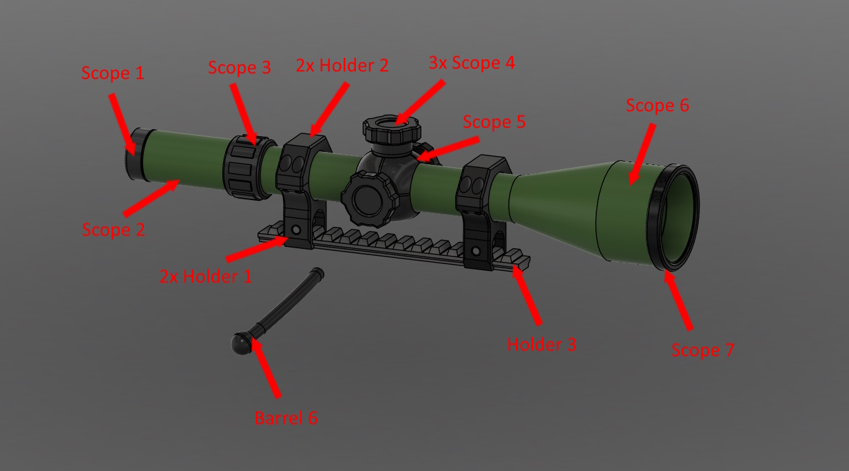CS:GO AWP 1:1 Size Prop by Falxfab | Download free STL model ...