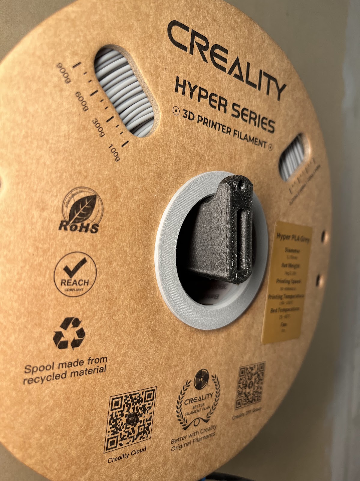Creality Filament Spool Insert - Snap-In Design por Winnie | Descargar ...