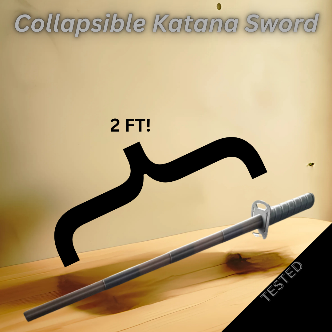 Collapsible Katana Sword (Print-in-Place) by Genginator1386 | Download ...
