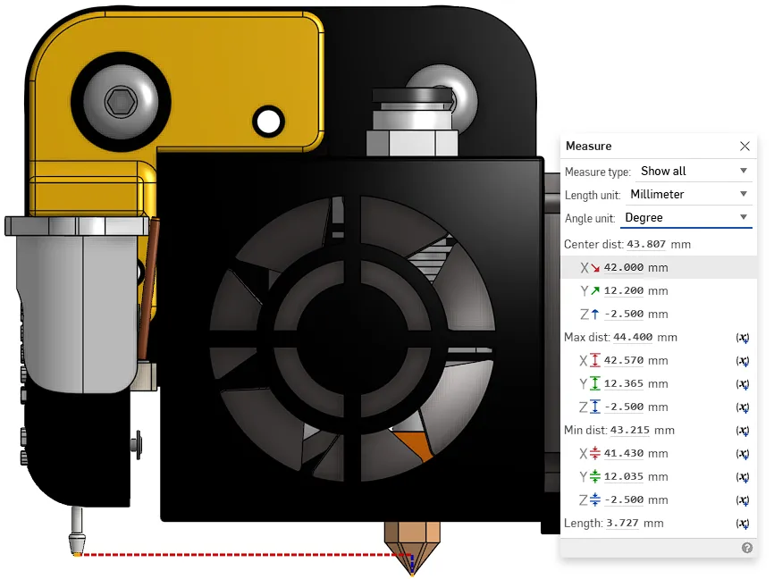 Ender 3 Geeetech 3DTouch v3.2 Pro mount by Roy Blizzard | Download free ...