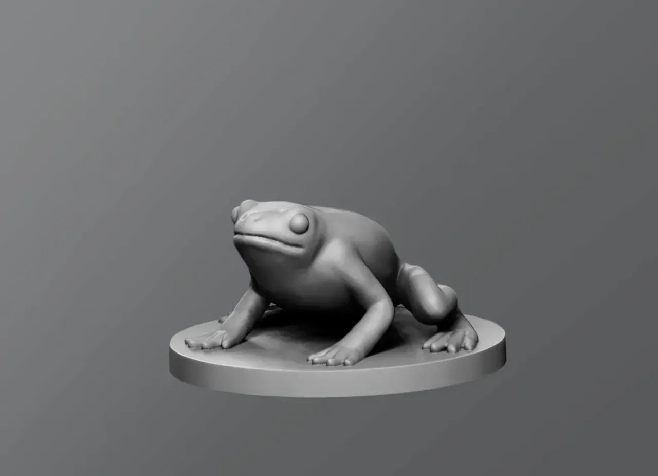 Frog by Schlossbauer | Download free STL model | Printables.com