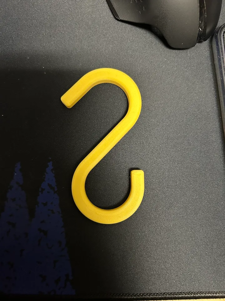 Closet Rod Hook by Linja | Download free STL model | Printables.com