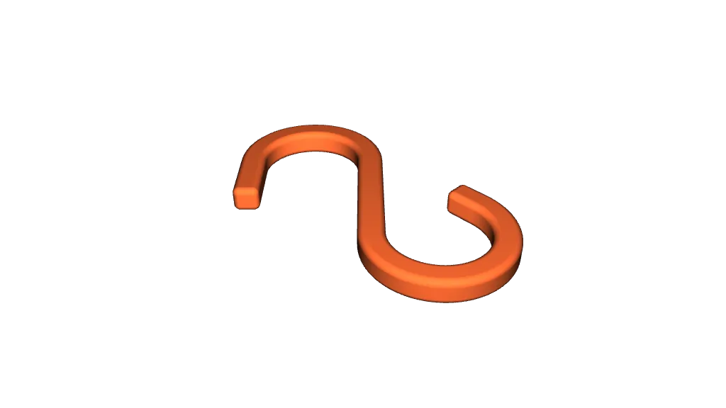 Closet Rod Hook by Linja | Download free STL model | Printables.com