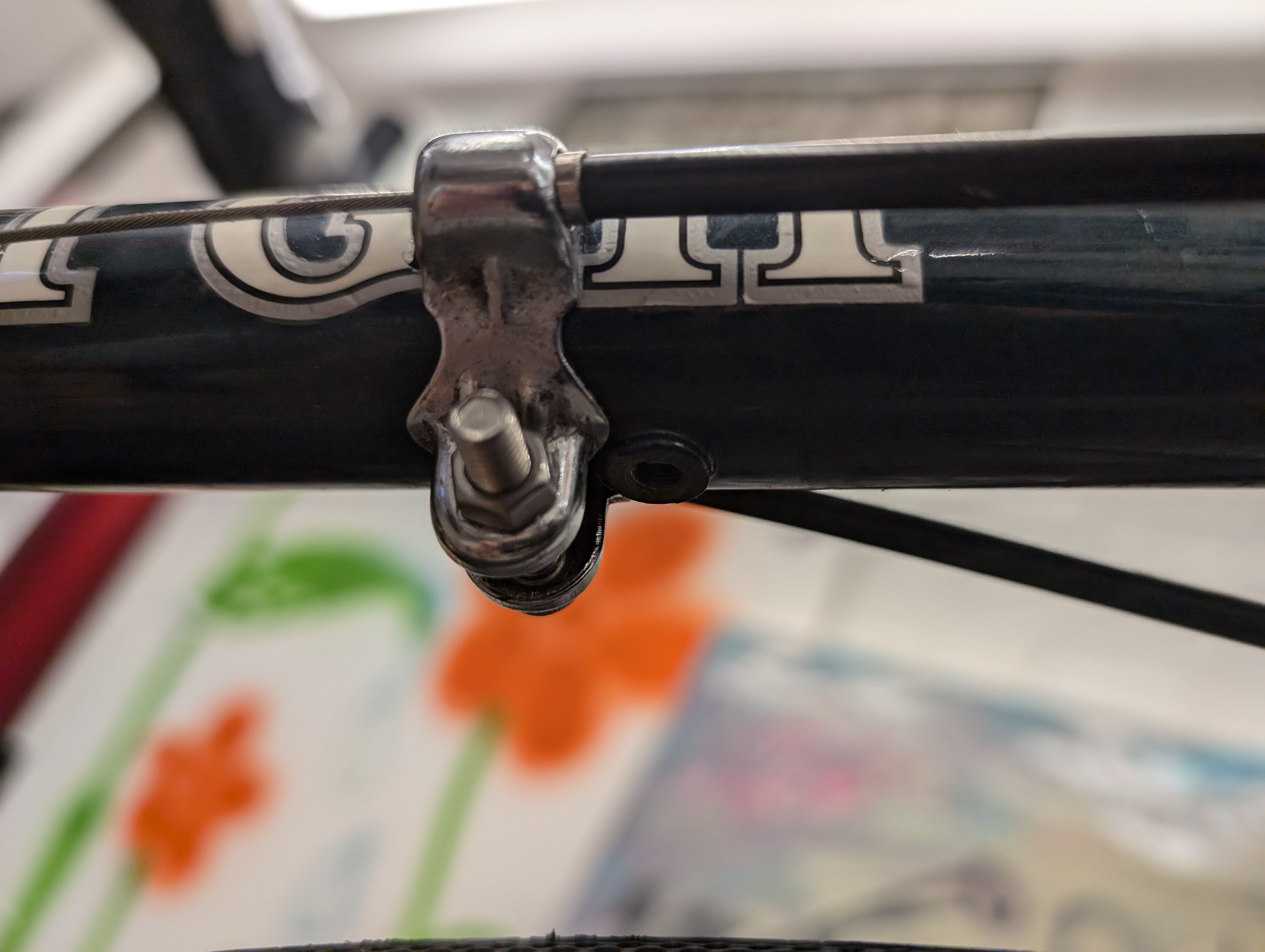 Downtube cable stop for 70-80s Raleigh Mixte by aiber | Download free ...