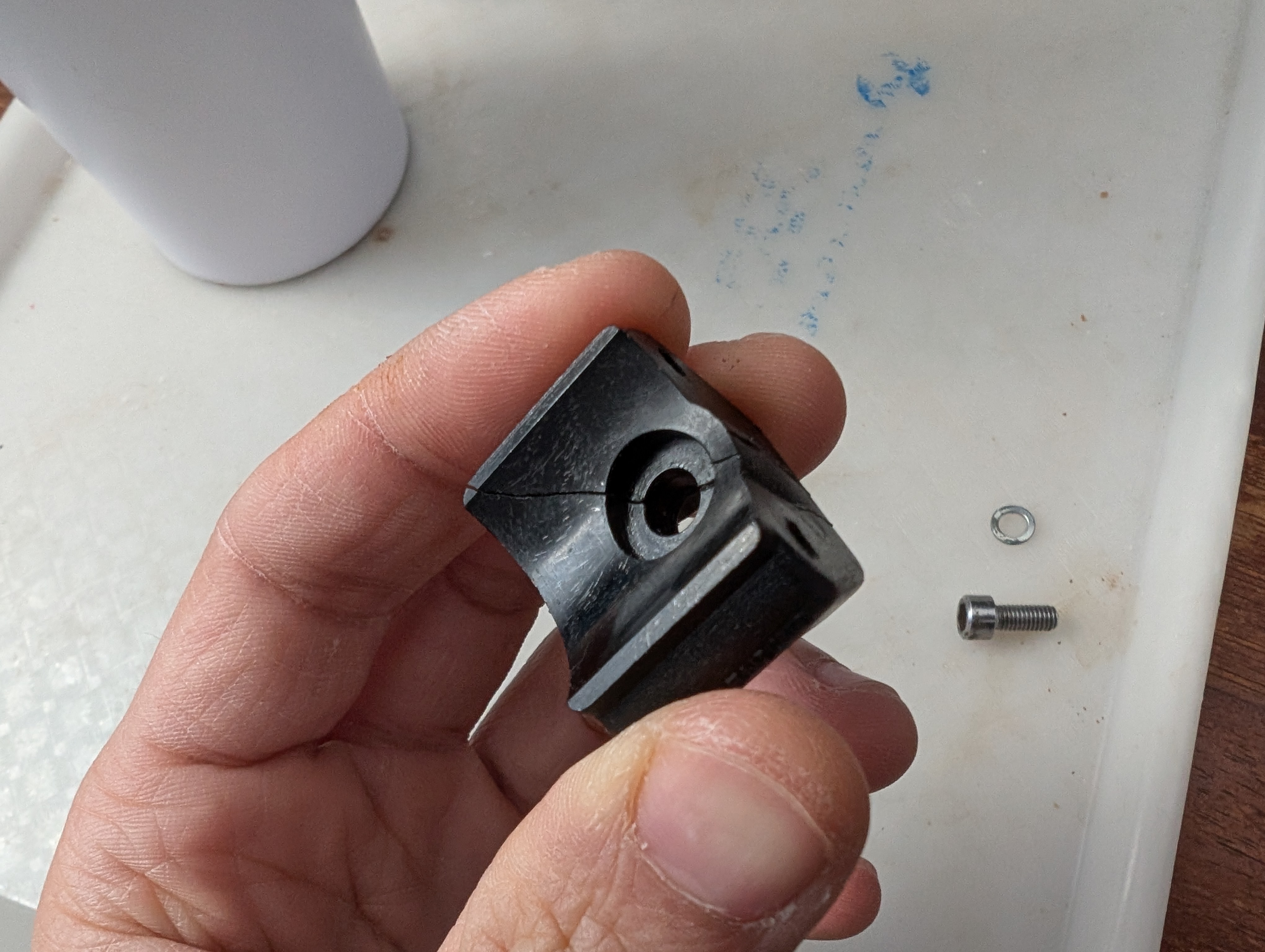 Downtube cable stop for 70-80s Raleigh Mixte by aiber | Download free ...