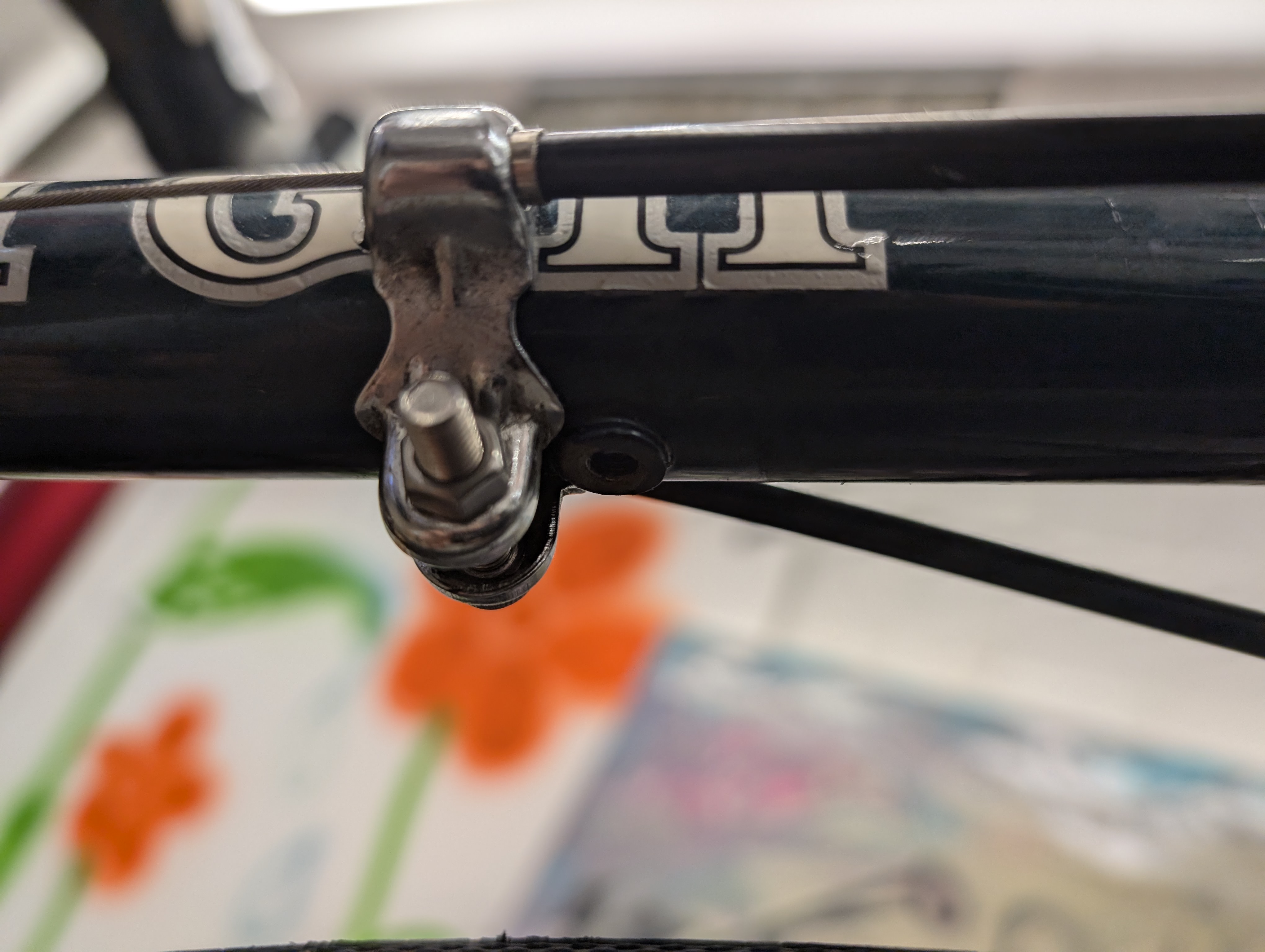 Downtube cable stop for 70-80s Raleigh Mixte by aiber | Download free ...