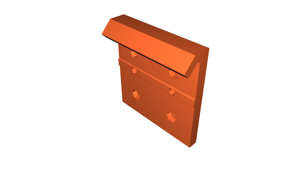 MFT mounting plate by Kratus | Download free STL model | Printables.com