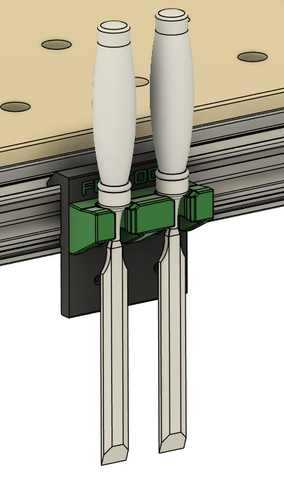 MFT chisel holder by Kratus | Download free STL model | Printables.com