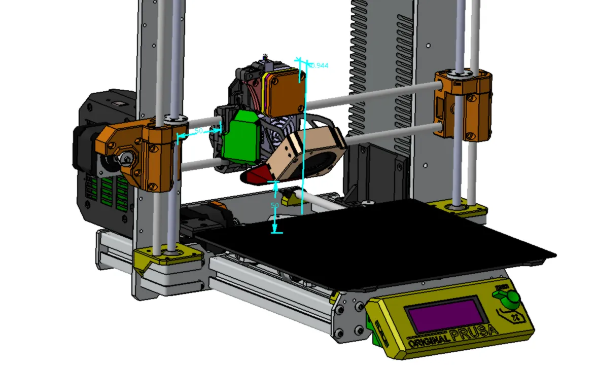 MK4S+ Extruder (STEP) by SquanchoMarx | Download free STL model ...