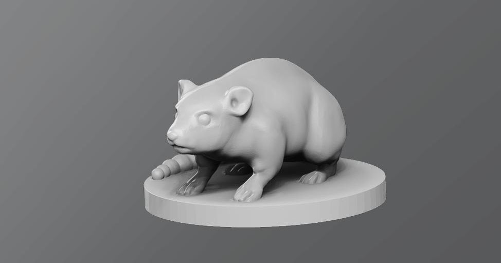 Rat by Schlossbauer | Download free STL model | Printables.com
