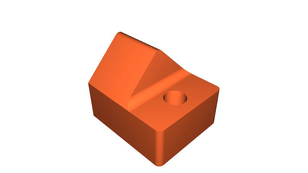 IKEA SKYDRAG 45 degree adapter by mpbzh | Download free STL model ...