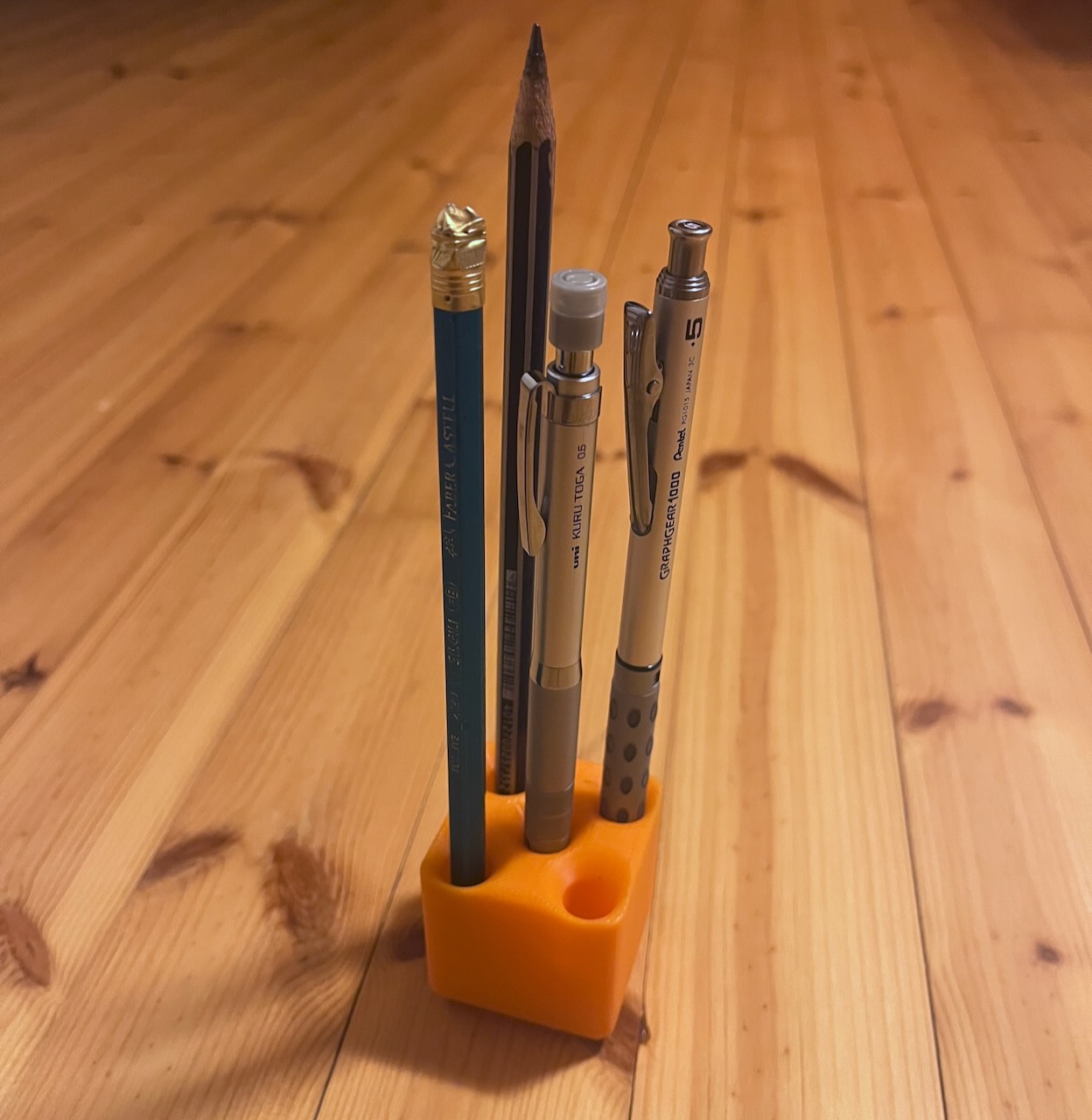 Gridfinity 5x any pencil holder por mel0 | Descargar modelo STL ...