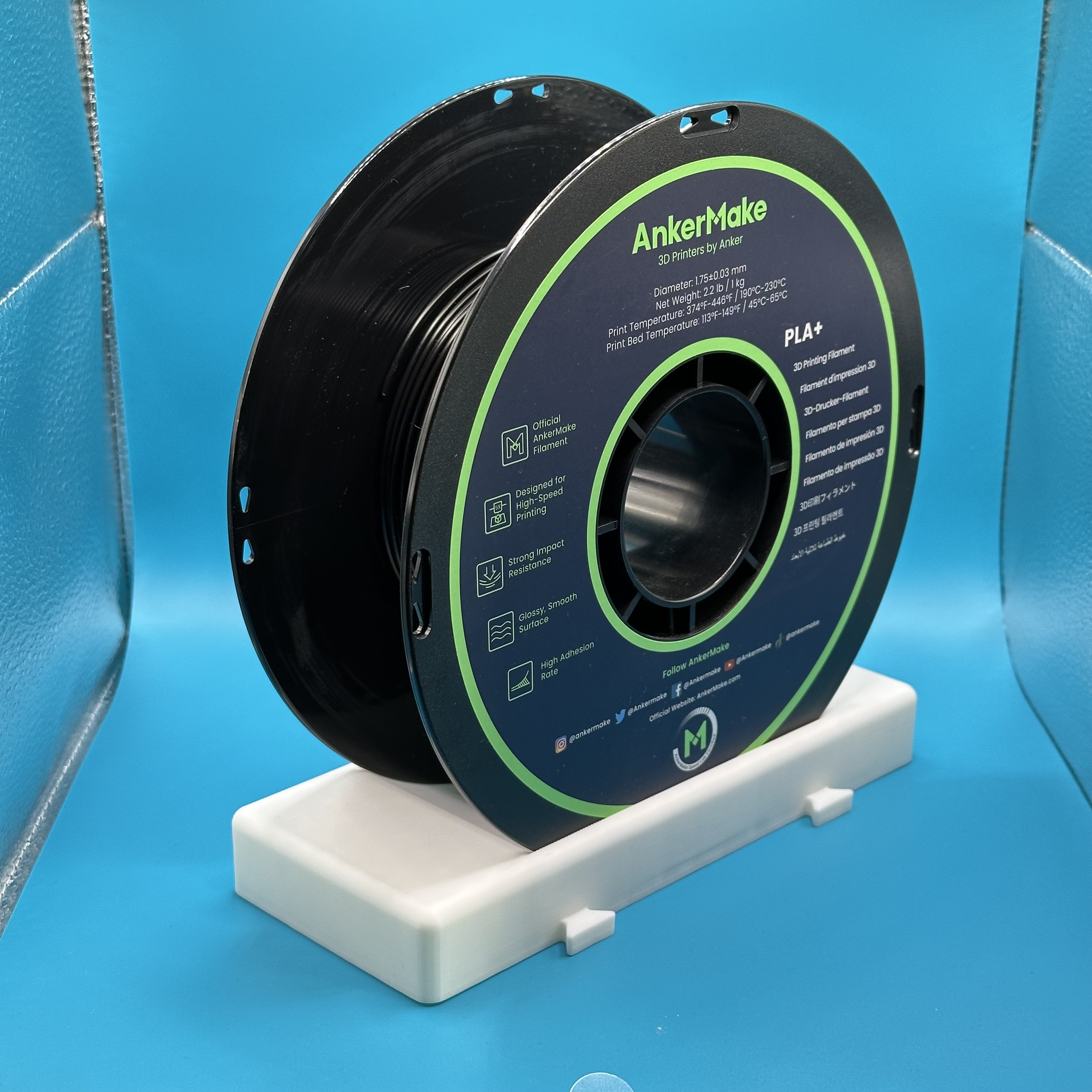 Filamentständer - filament stand V1 by jns_wlf_print | Download free ...