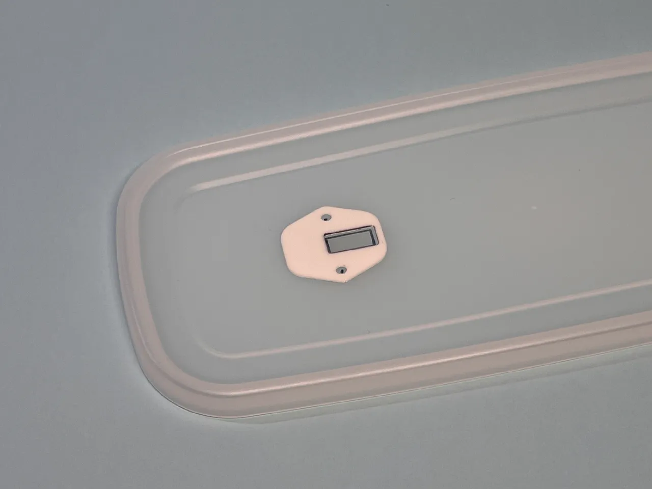 Footprint pattern paper for Outlet with M6 PTFE fitting for filament ...