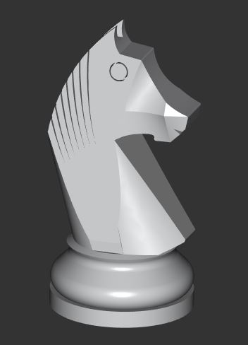 Chess Knight - 3D Printable Model by Patricio | Download free STL model ...