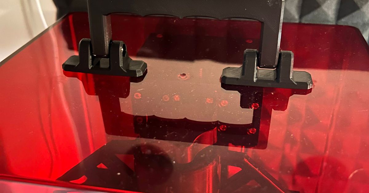 Foldable Handle for Resin Printer UV Case by 10broeck | Download free ...