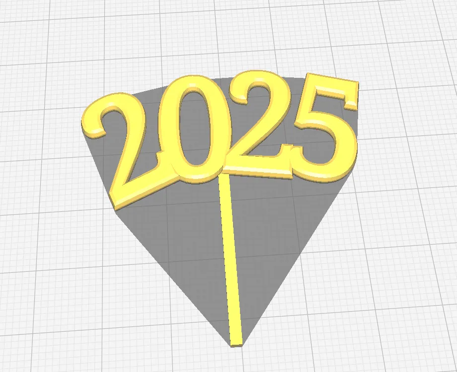 2025 Cupcake topper by gtdoering | Download free STL model | Printables.com