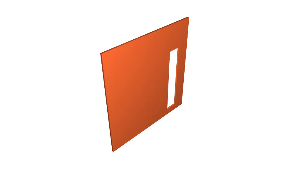 Wing spar and servo insert for Foamboard RC Plane by Robert G ...
