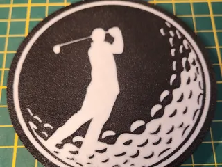 Coaster Golf by DasSpine | Download free STL model | Printables.com