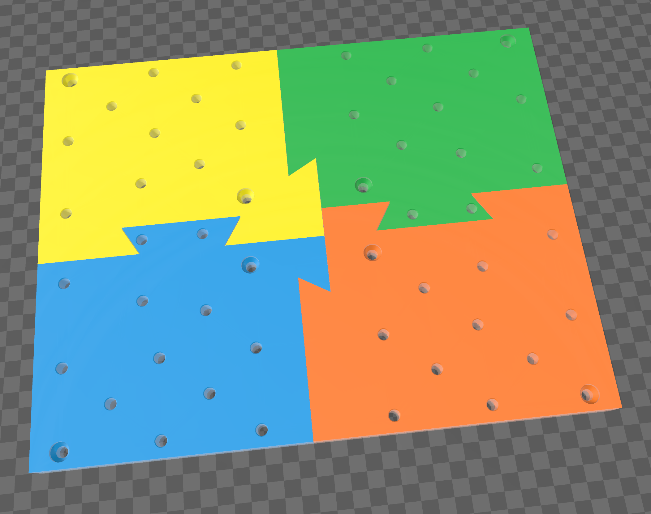 Modular Printable Spoilboard for 3030-PROVer MAX CNC by Thimira ...