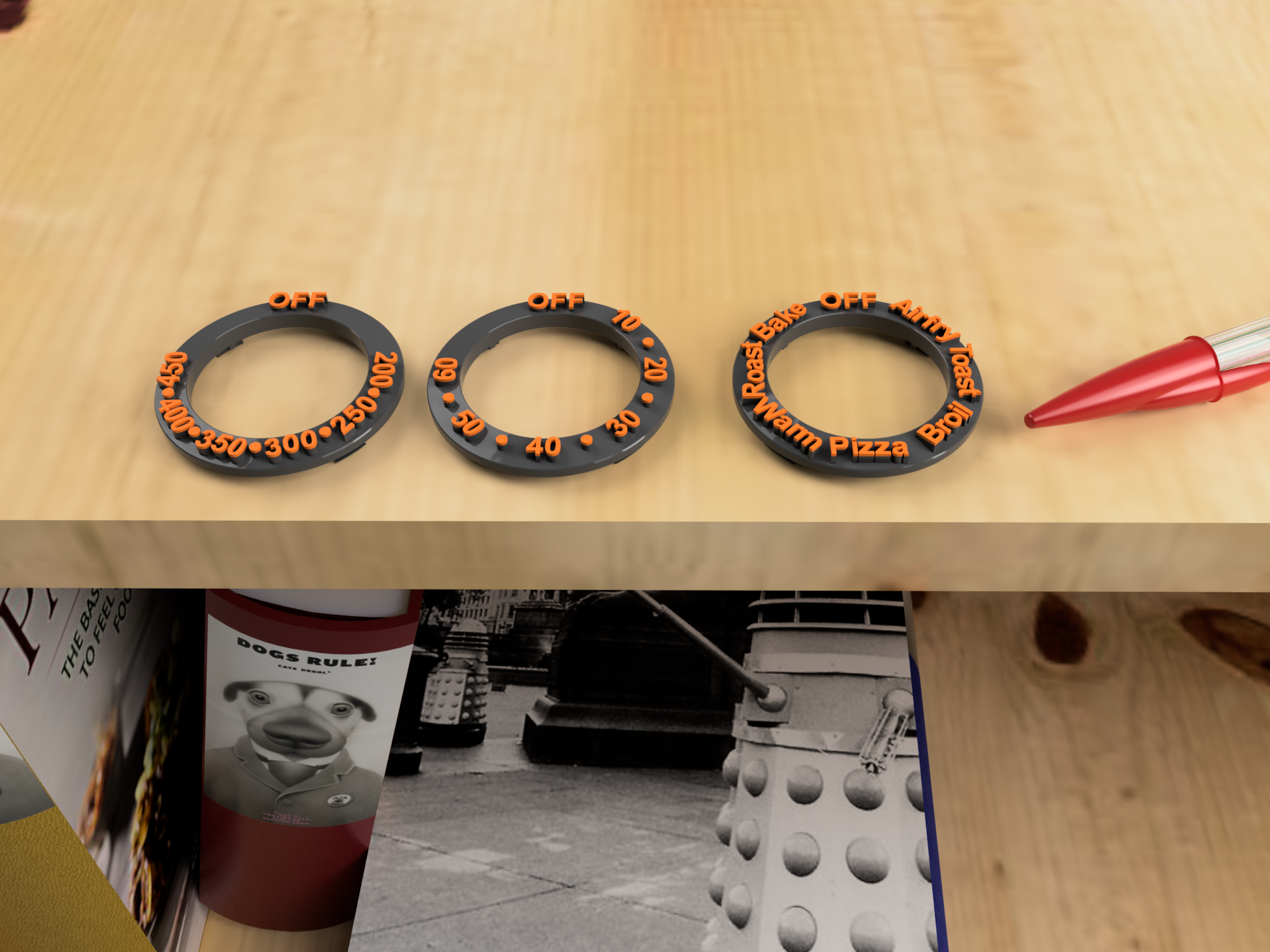 Replacement dials by Joe | Download free STL model | Printables.com
