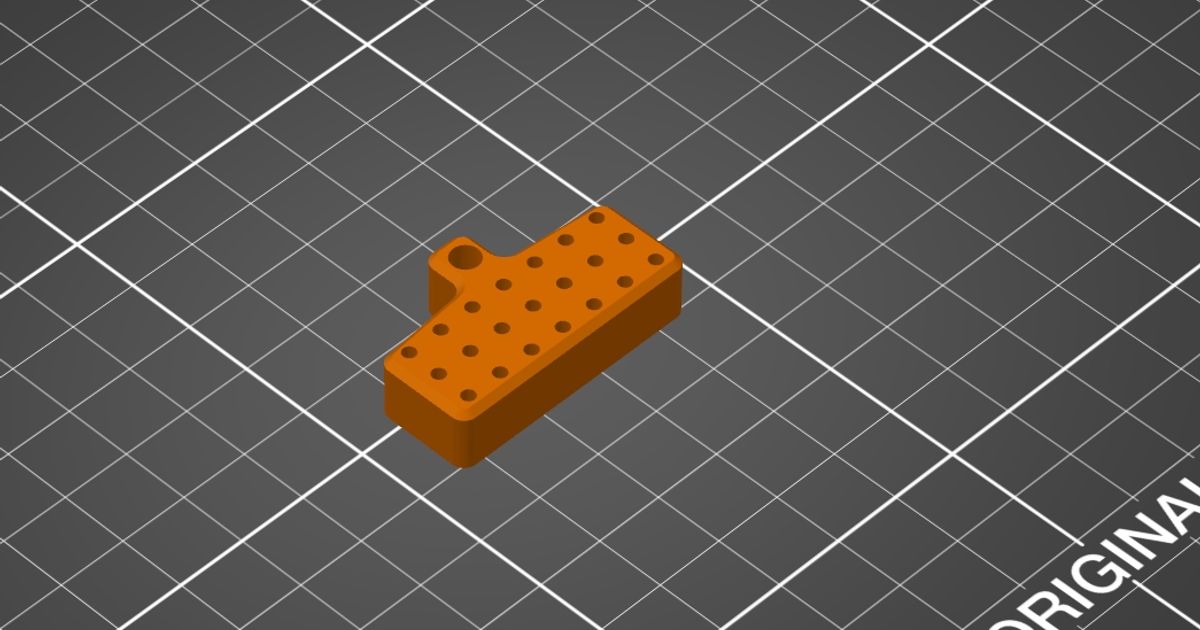 Shimano XT 4 pistons brake bleed block 21 holes by Thebigfoot ...