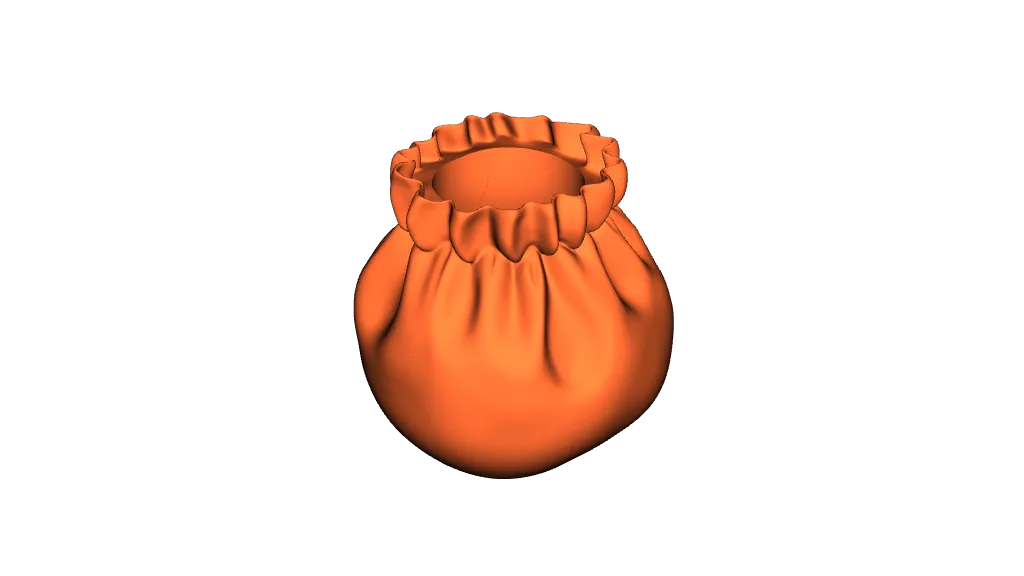 Santa's sack vase by Leahchu_pikapika | Download free STL model ...