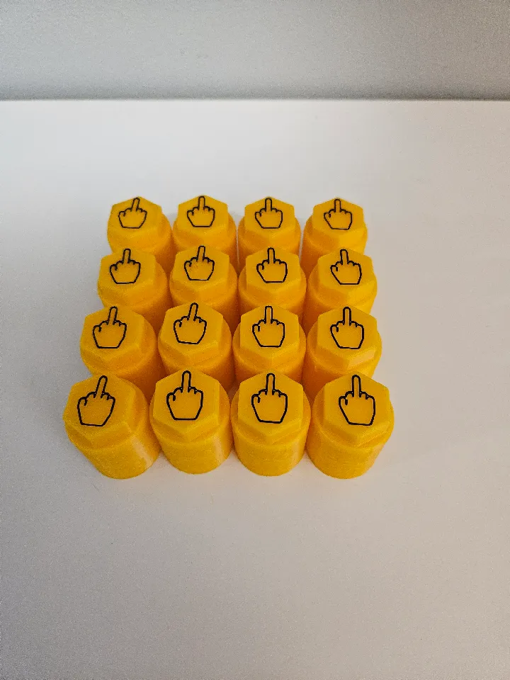 Lug nut cover by Stephen Imeson | Download free STL model | Printables.com