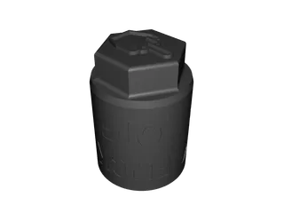 Lug nut cover by Stephen Imeson | Download free STL model | Printables.com