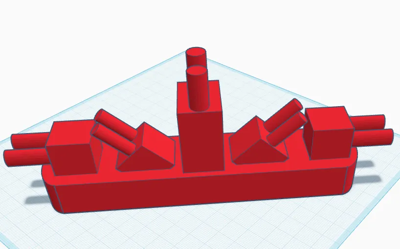 Navy Destroyer by Jacob | Download free STL model | Printables.com