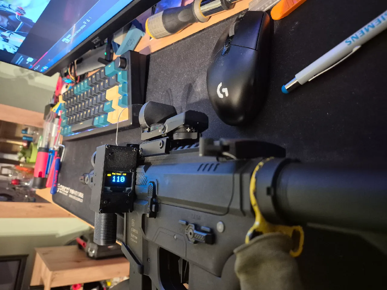 Airsoft ammo counter by istvan | Download free STL model | Printables.com