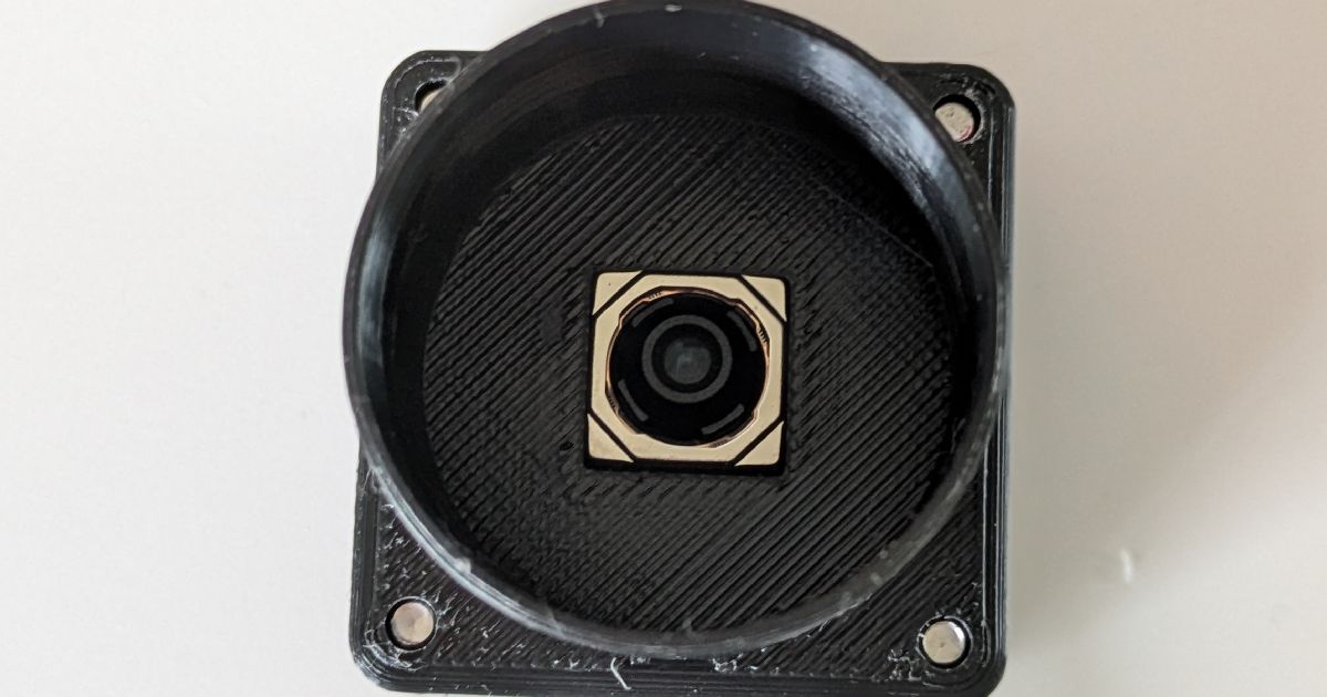 Raspberry Pi Camera Module 3 Telescope Mount par anchovy | Téléchargez ...