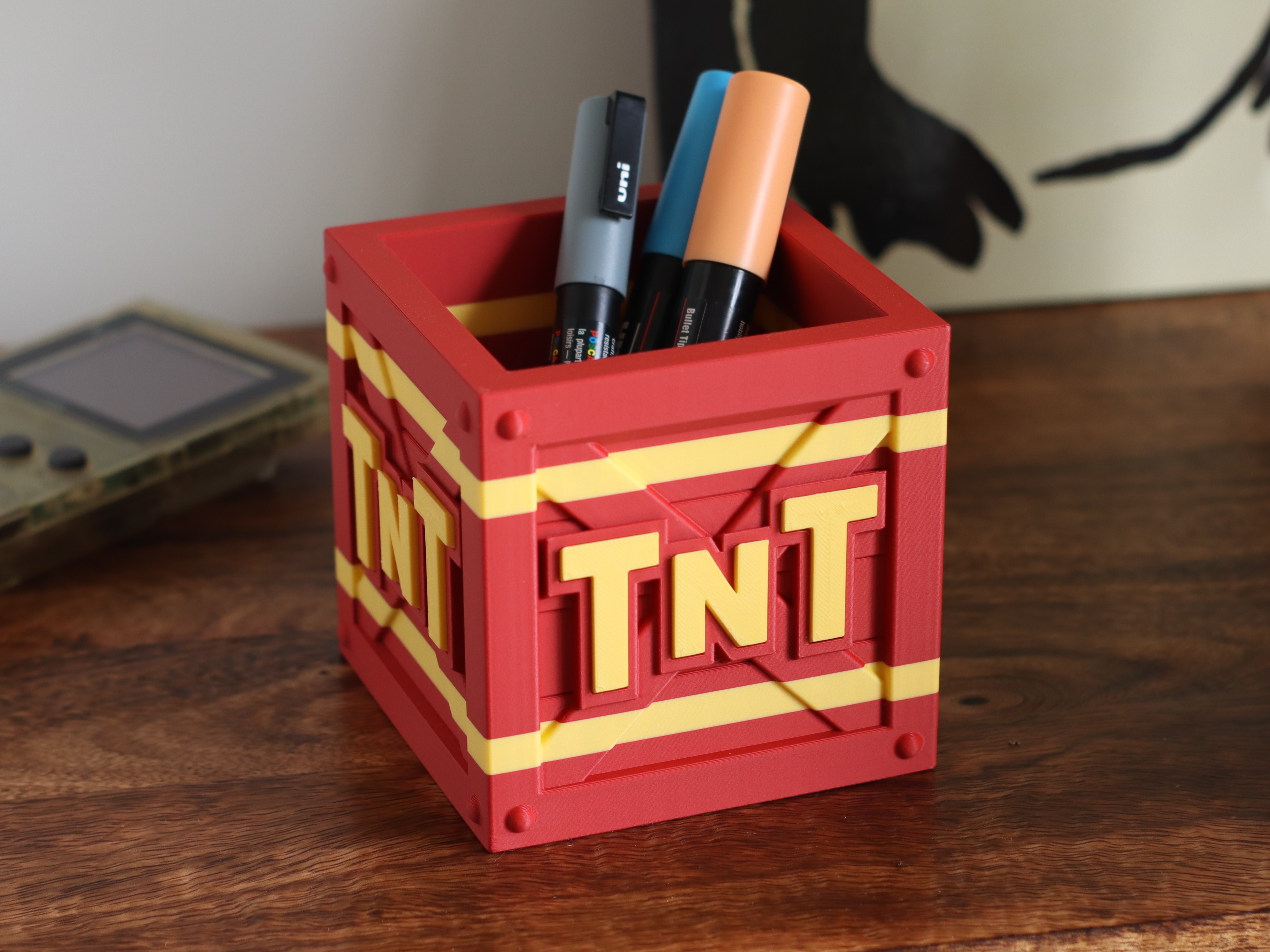 TNT crate - Container & Planter por Agustin Arroyo | Tienda de Printables