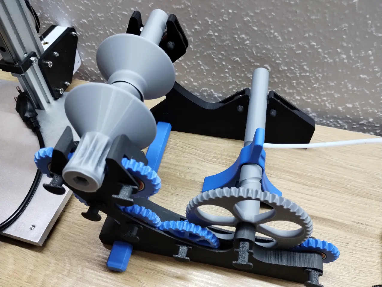 Pastamatic Leadscrew and winder spindle for 50mm wide Sunlu spools by ...