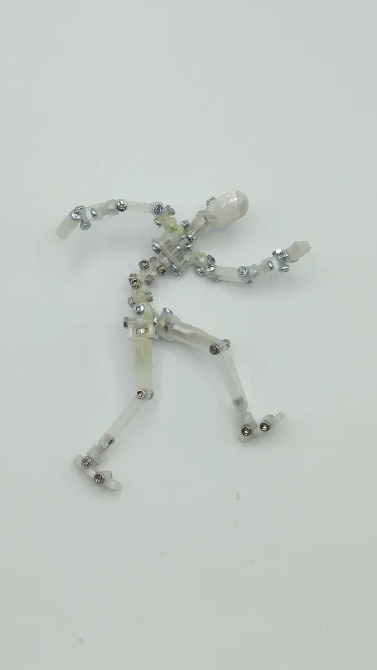 Over-engineered Stop Motion Puppet by Esteban Ponguillo | Download free ...