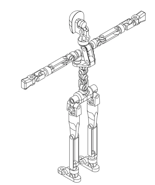 Over-engineered Stop Motion Puppet by Esteban Ponguillo | Download free ...