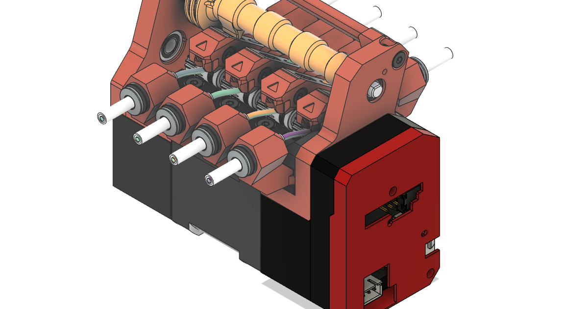 Pico MMU - 4 Lane - Cover by JesseCrash | Download free STL model ...