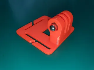 GoPro Double-Head Base by Boris | Download free STL model | Printables.com