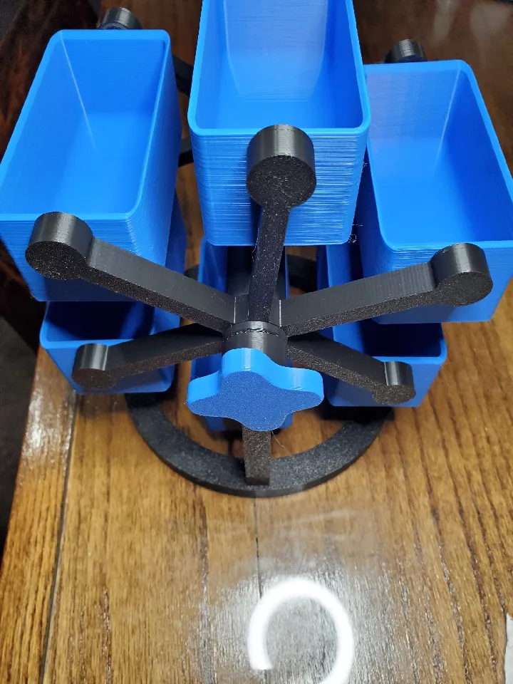 DESK - WORKBENCH - TABLE ORGANIZER FERRIS WHEEL by Kyle The Print Guy ...