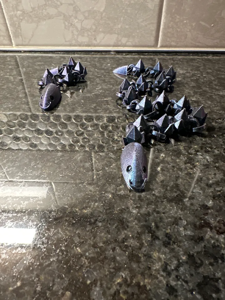 Crystal Snake (Beta) by calebprints | Download free STL model ...
