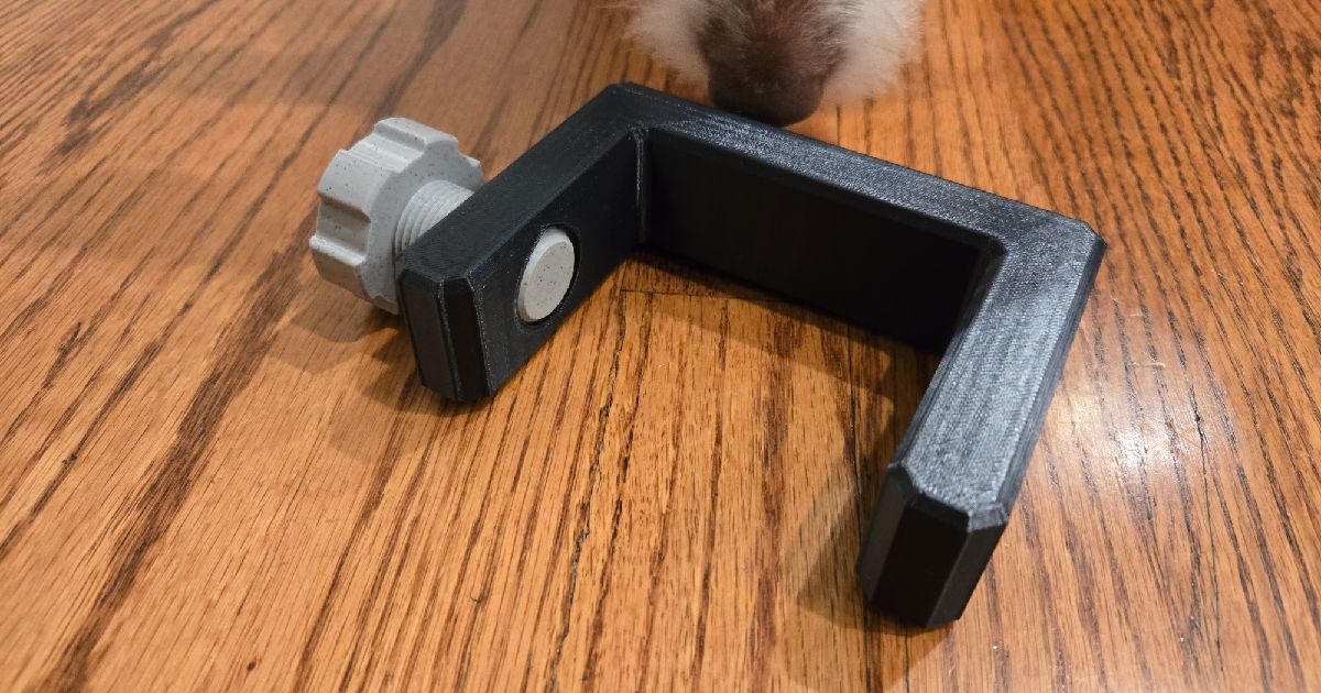 85 mm Modular Desk Clamp by Cheese | Download free STL model ...