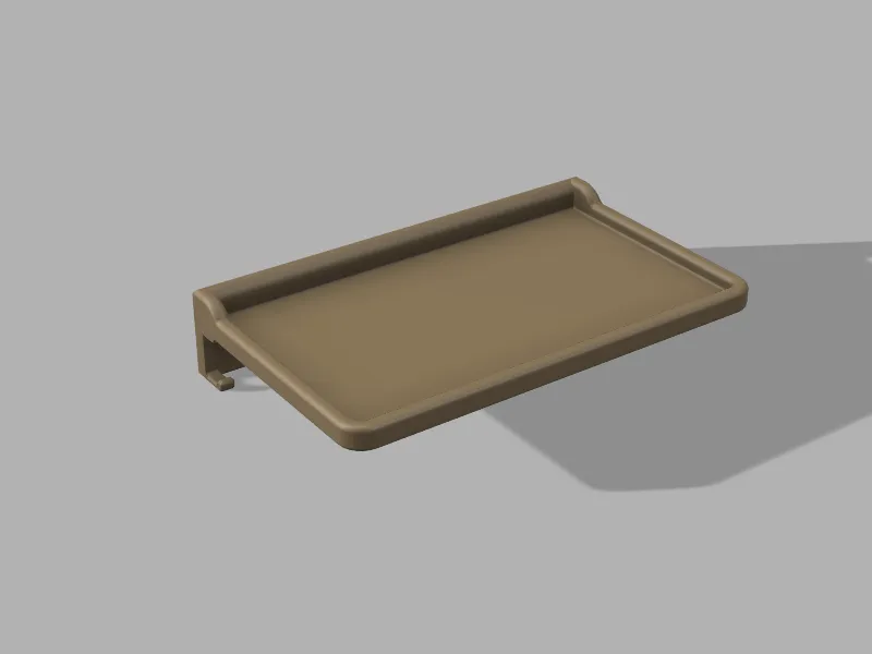 Key holder with tray top for Wallet by TheatreGodAV | Download free STL ...