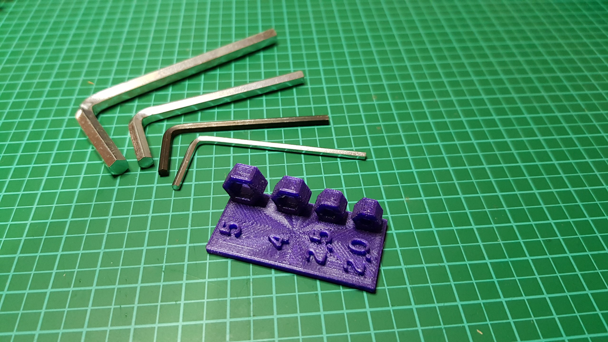 One more Allen key holder by pictorf | Download free STL model ...