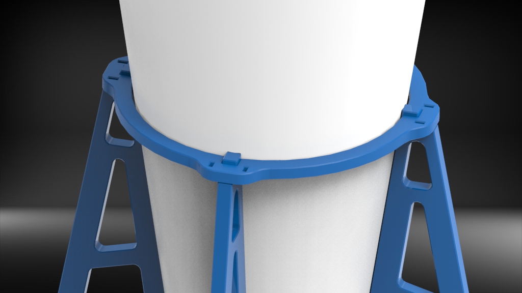 Dust Cyclone Stabilizer by JBoe | Download free STL model | Printables.com