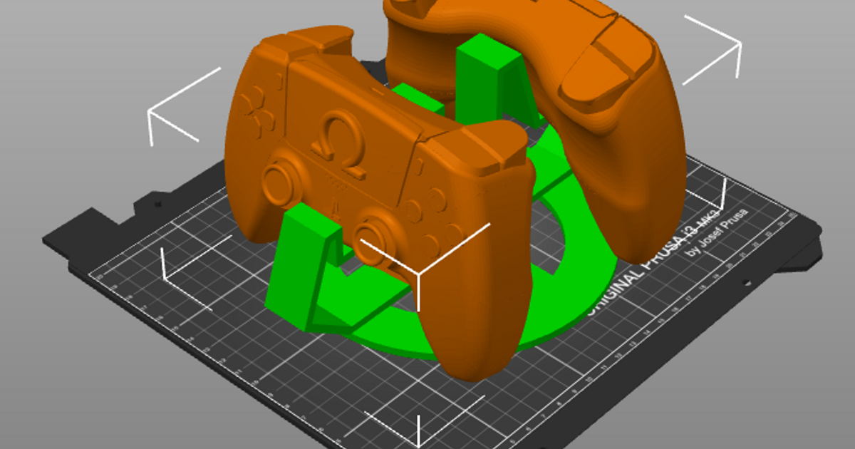 Dual PS5 Controller Stand by AM Design | Download free STL model ...