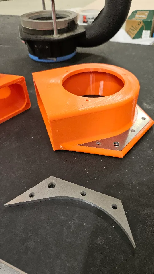 AXYZ CNC Router Extraction Foot by ALL CNC | Download free STL model ...